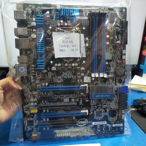 Jual MOTHERBOARD INTEL DP67BG P66 CHIPSET SOCKET 1155 AA G10491-307 ...