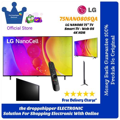 Jual LG 75 NANOCELL 75NANO80SQA 4K UHD HDR SMART TV LG NANO CELL 75 Inch - Kab. Bogor - The ...