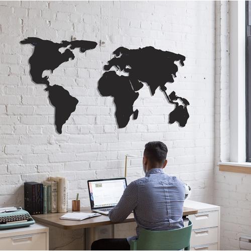 Jual Hiasan Dinding Peta Dunia Wall Decoration Akrilik World Map ...
