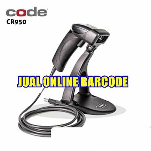 Jual 2d BARCODE SCANNER CODE CR950 USB + STAND | EFAKTUR | 2 DIMENSI ...