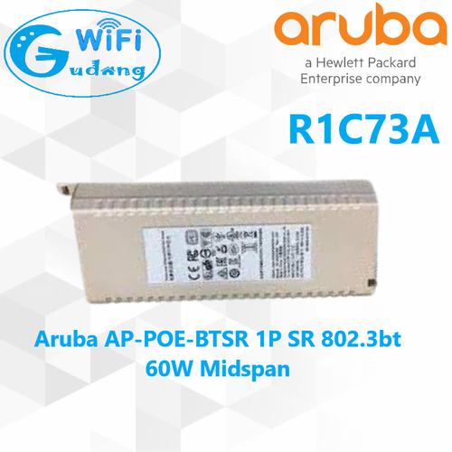 Jual R1C73A HPE Aruba AP-POE-BTSR 1P SR 802.3bt 60W Midspan - Jakarta ...
