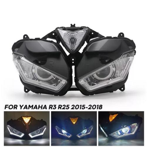 Jual Aksesori Motor Lampu Depan LED untuk Yamaha R3 R25, 2015-2018 V2 ...