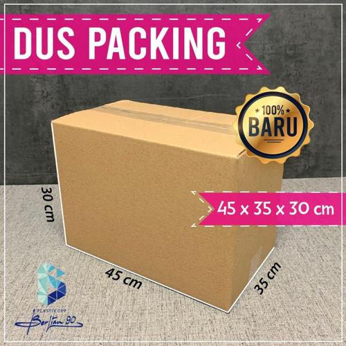Jual Dus Packing 45 x 35 x 30 / Box Packing Polos / Kardus Besar - Kota ...