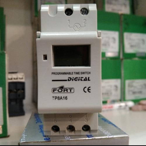 Jual Programmable timer switch digital fort TP8A16 - Jakarta Pusat ...