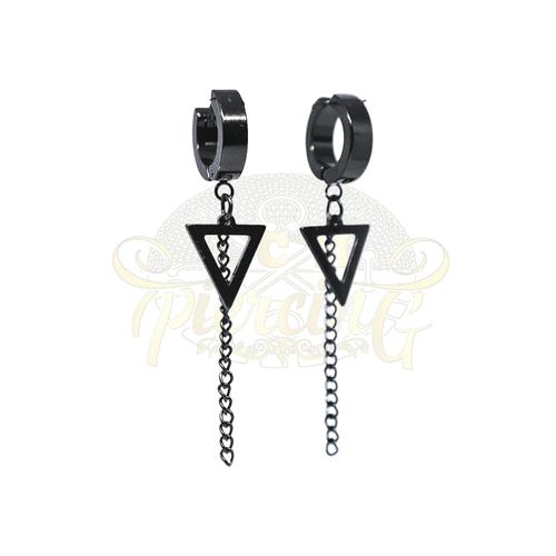 Jual [TERBARU] Anting tindik dan jepit Model Segitiga Terbalik Warna ...