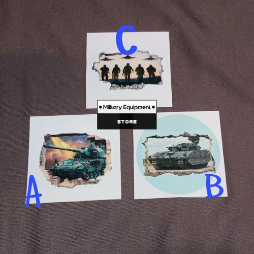 Jual STIKER VINYL GAMBAR ARMY - C - Kota Malang - military equipment ...
