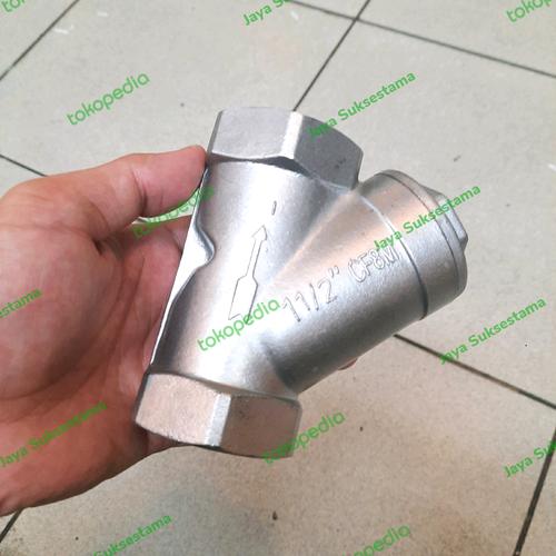 Jual Y Strainer 1" inch Stainless Steel / Y Strainer SS316 - Jakarta ...