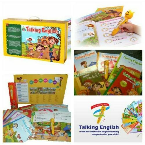 Promo Grolier Talking English anak edukasi Trace Listen Read Glorier ...