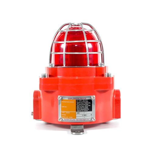 Jual QLight QNE-230V-R EXPLOSION PROOF WARNING LIGHT 110/220VAC RED ...
