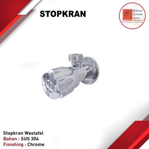 Jual Stop Kran Alumunium SUS 304 / Kran Air / StopKran / Kran Tembok ...