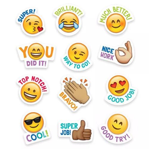 Jual Sticker Lucu Murah Gambar Emoticon Stiker Reward Nilai Anak 500pcs ...
