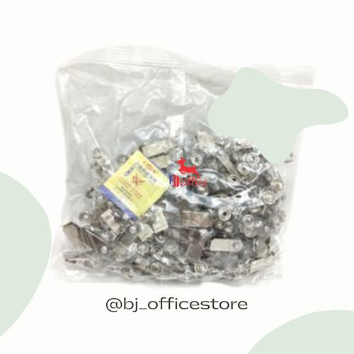 Jual Jepit ID Card / Jepit Name Tag / Klip Buaya Besi - Kota Bandung ...