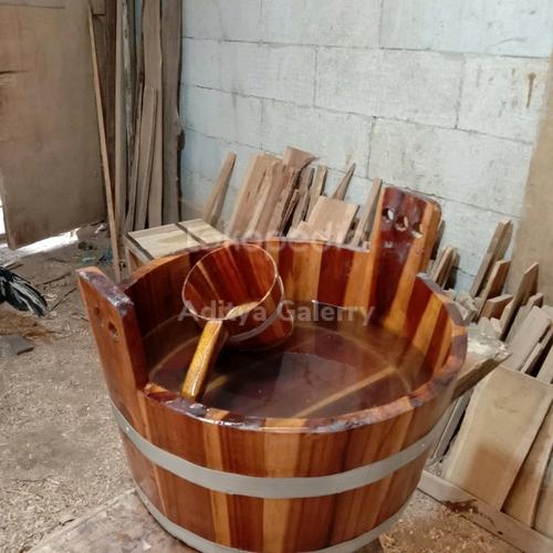 Jual ember spa+ gayung kayu - natural - Jakarta Timur - aditya.galerry ...