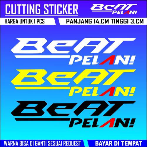 Promo Cutting Sticker Beat Pelan Stiker A112 - Putih - Kab. Karawang ...