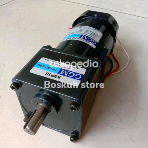 Jual AC Motor Gearbox 220V 120W Ratio 1:3 Induction GGM Motor Gearhead ...
