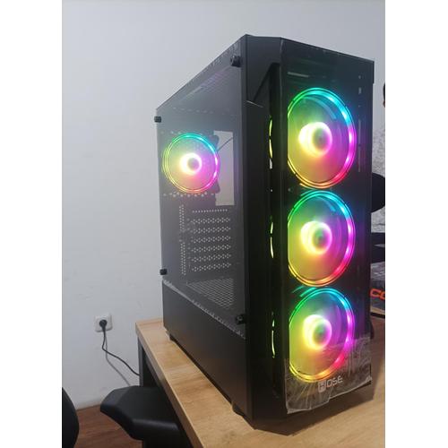 Jual Casing PC Komputer HOSE Glori Shine Mid Tower ATX Case Gaming +4 ...