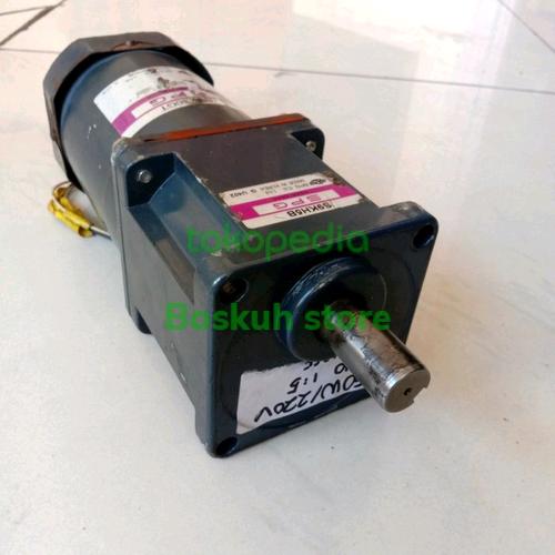 Jual AC Motor Gearbox 150W 220V Ratio 1:5 300rpm - Kota Surabaya ...