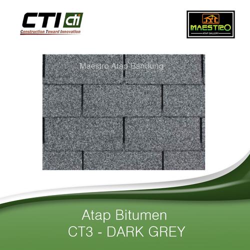 Jual Atap Bitumen CT3 DARK GREY-CLASSIC 3-TAB ASPHALT ROOFING SHINGLE ...