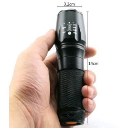 Jual Senter Tangan Jumbo LED XML L2 zoom - Paket Baterai H - Jakarta ...