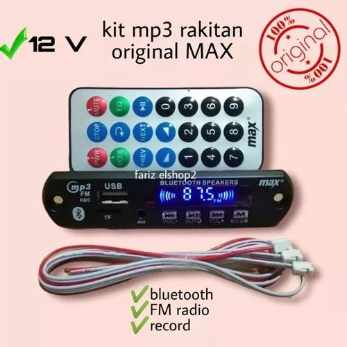 Jual modul kit mp3 bluetooth rakitan 12 volt max - box mp3 - Kab ...