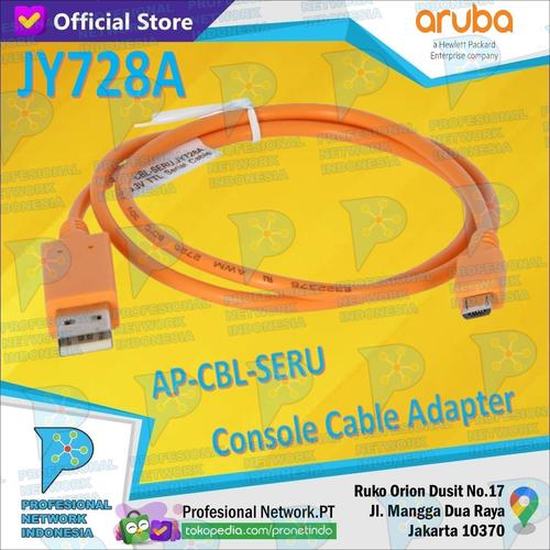 Jual AP-CBL-SERU Console Adapter Cable [JY728A] HP Aruba JY728A ...