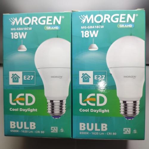 Jual MORGEN GRAND Lampu LED Bulb 18w / 18 watt Putih Cool Daylight ...