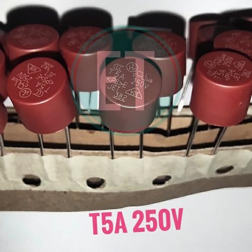 Jual Fuse T5A 250V Fuse Silinder T5A/250V - Kab. Bekasi - Eritech ...