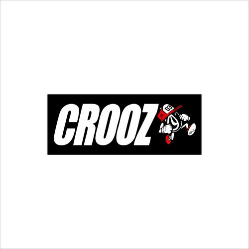 Jual Stiker brand stiker distro Crooz kotak logo bahan graftac anti air ...