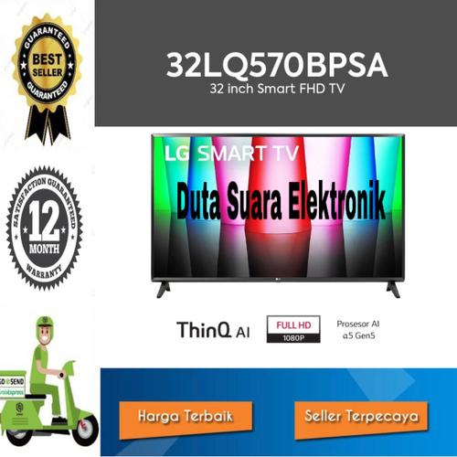 Jual LG LED TV 32 Inch 32LQ570BPSA DIGITAL SMART TV FHD Garansi Resmi - TV + PACK KAYU - Jakarta ...