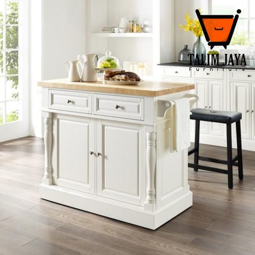 Jual meja island dapur minimalis, kitchen island table minimalis top ...