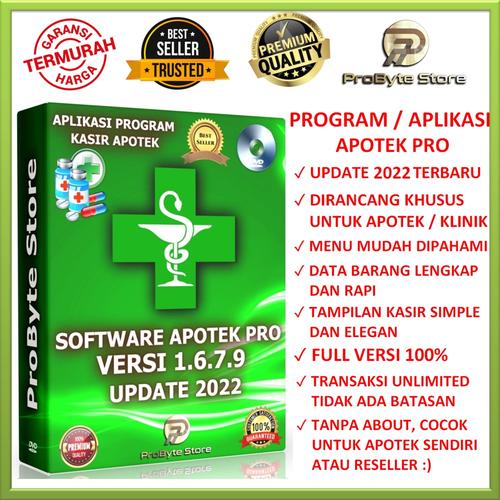 Jual Software Apotek Pro Aplikasi Apotik Klinik Toko Obat Farmasi SID Murah - M - Jakarta Barat ...