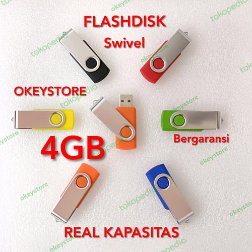 Jual Flashdisk 4gb swivel putar real kapasitas - Kota Tangerang ...