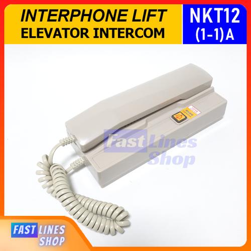 Jual Telepon Lift/Interphone Lift/Elevator Intercom Lift NKT12 (1-1)A ...