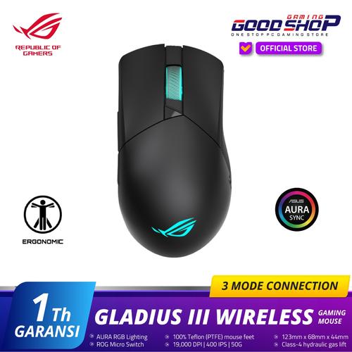 Promo Asus ROG Gladius III / Gladius 3 Wireless - Gaming Mouse - Putih ...