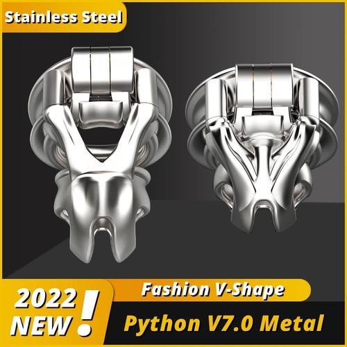 Jual CHASTE BIRD 2022 304 Stainless Steel Python V7.0 Male Chastity ...