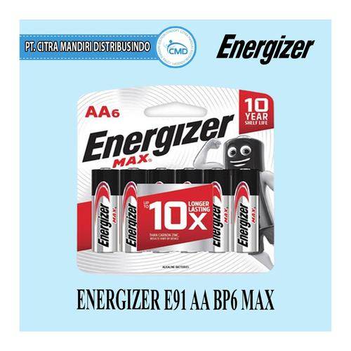 Jual Energizer E91 AA BP6 Max - Kota Batam - Cmd_Mart | Tokopedia