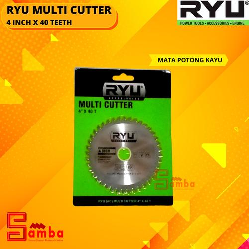 Jual RYU MULTI CUTTER 4 INCH X 40 TEETH | MATA POTONG KAYU , ALUMUNIUM ...