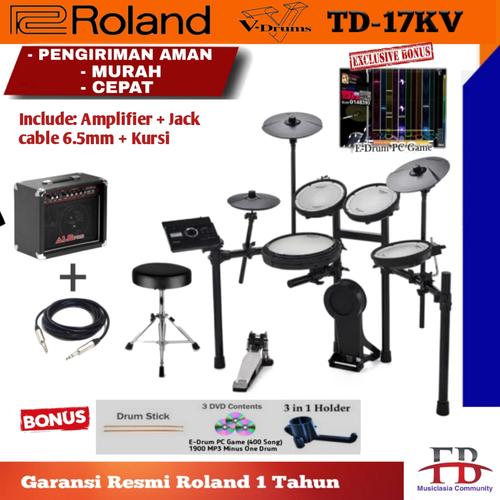 Jual Drum Elektrik Roland TD-17KV / TD17KV / TD17-KV / TD17 KV / TD 17 ...