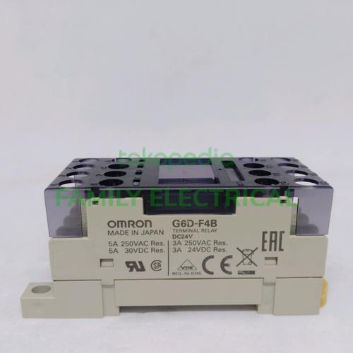 Jual Omron G6D-F4B+G6D-1A-ASI terminal relay - Jakarta Barat - FAMILY ELECTRICAL | Tokopedia