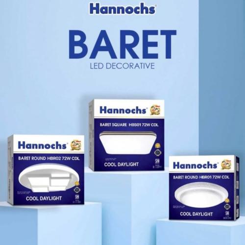 Jual Lampu hannochs baret round HBR02 72W model unik plafon lamp ...