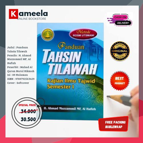 Jual Buku Panduan Tahsin Tilawah metode Rosm Utsmani Kajian Ilmu tajwid ...