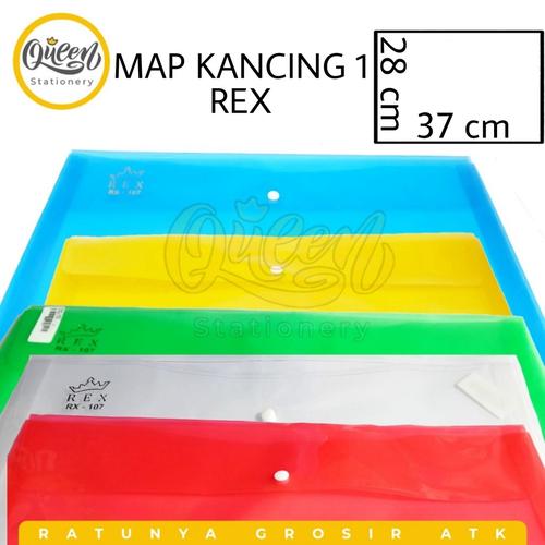 Jual MAP KANCING 1 REX / MAP PLASTIK / MAP DOKUMEN/ FILE CASE/ MAP FILE ...