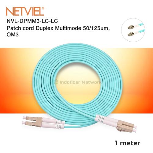 Jual Netviel Patch cord LC-LC Duplex Multimode OM3 50/125um 1-20 meter - 20 meter - Jakarta ...