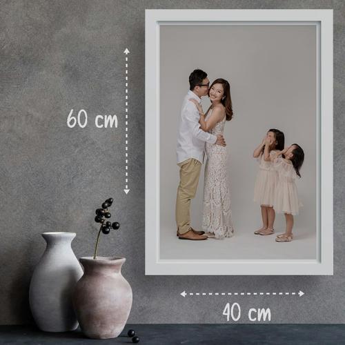 Jual FRAME FOTO 40X60 GOLD MINIMALIS HITAM PUTIH SparkJoy - DUS+Bubble ...