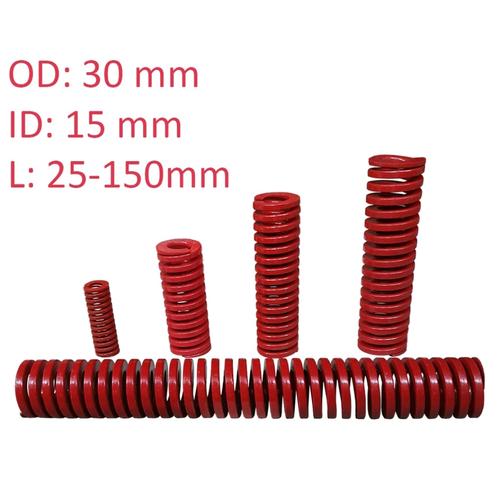 Jual Per Merah OD 30mm ID 15mm L 75-150mm Red Coil Spring Mould Mold 30 ...