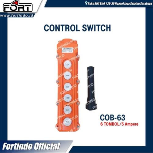 Jual Hoist Push Button COB-63 (6 Tombol) 5A FORT - Kota Surabaya ...