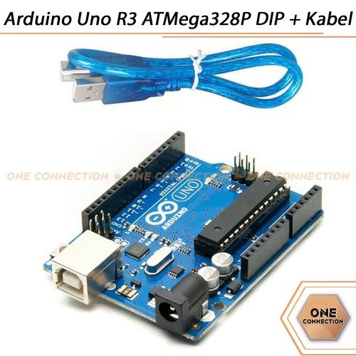 Jual Arduino Uno R3 ATMega328P DIP ATMega16u2 + Kabel USB Arduino IDE ...