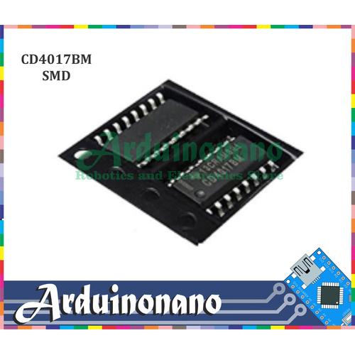 Jual Ic CD4017BM SMD Cmos CD4017 Counter with 10 decoded outputs 4017 ...