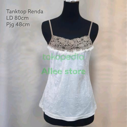 Jual tank top renda import, preloved - Kota Semarang - Allee store ...