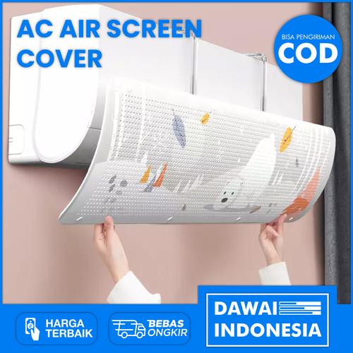 Jual Air Screen Cover Angin Reflektor Talang AC Penahan Angin AC ...
